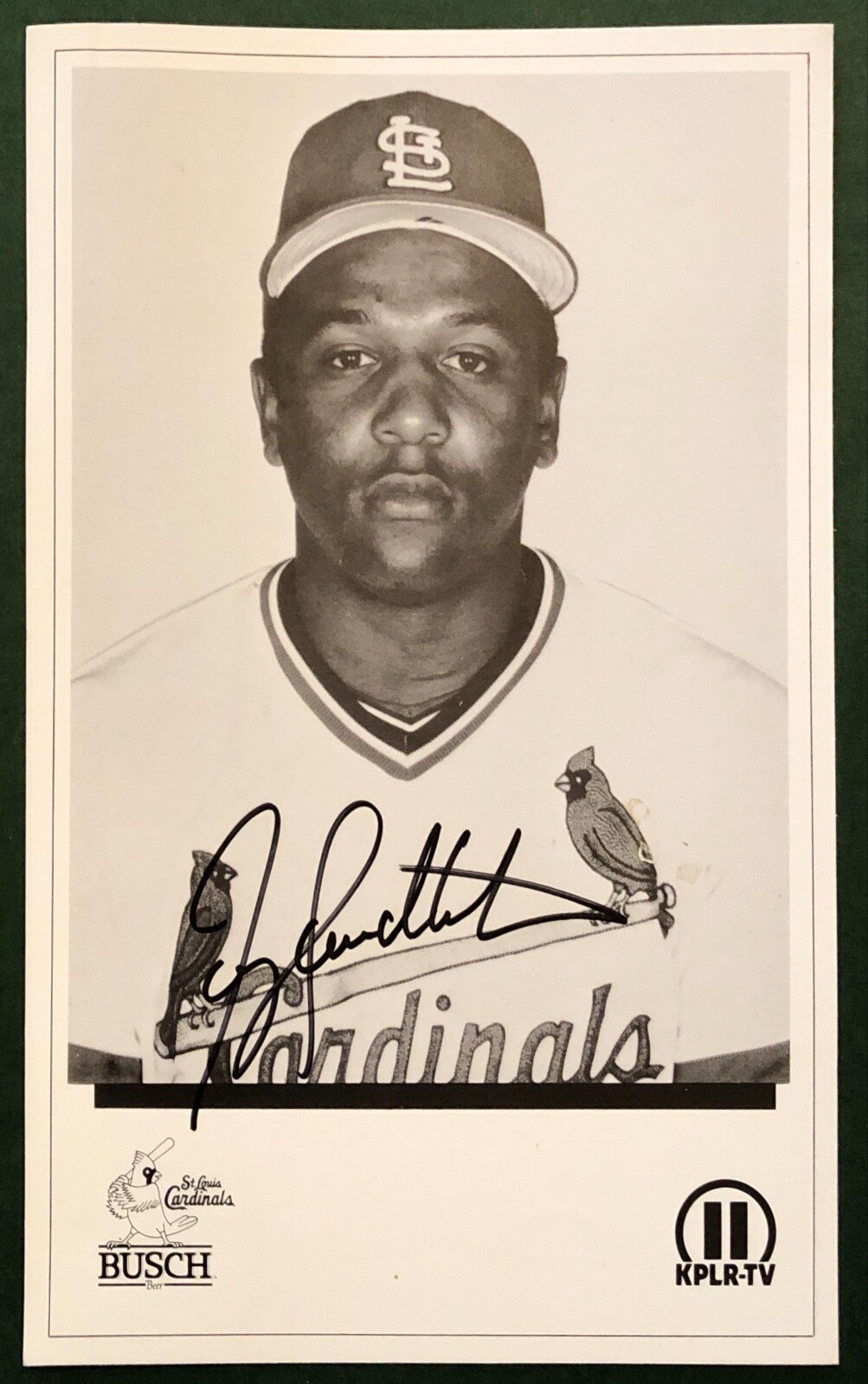 TERRY PENDLETON AUTOGRAPHED PHOTO 6X9 ST.LOUIS CARDINALS 1991 NL.MVP | eBay