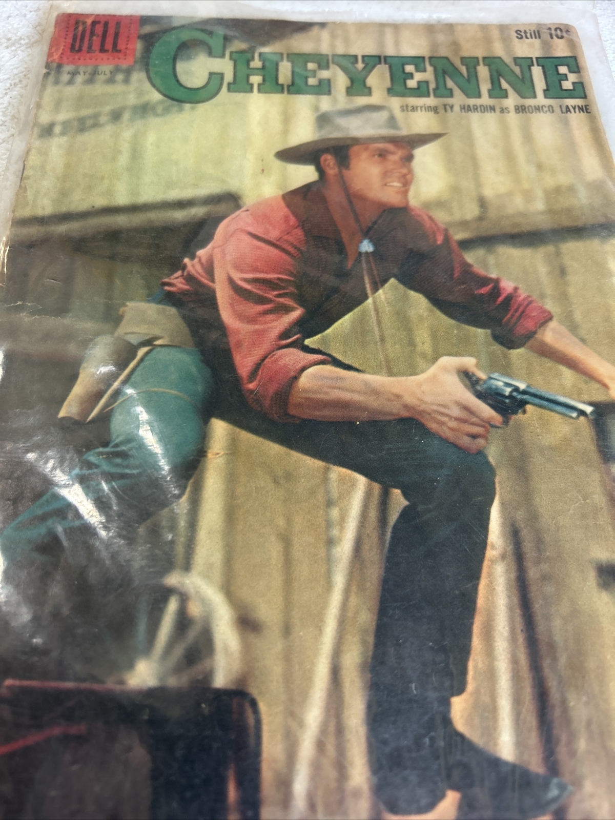 CHEYENNE No. 11 DELL COMICS TY HARDIN PHOTO COVER VERY GOOD | eBay