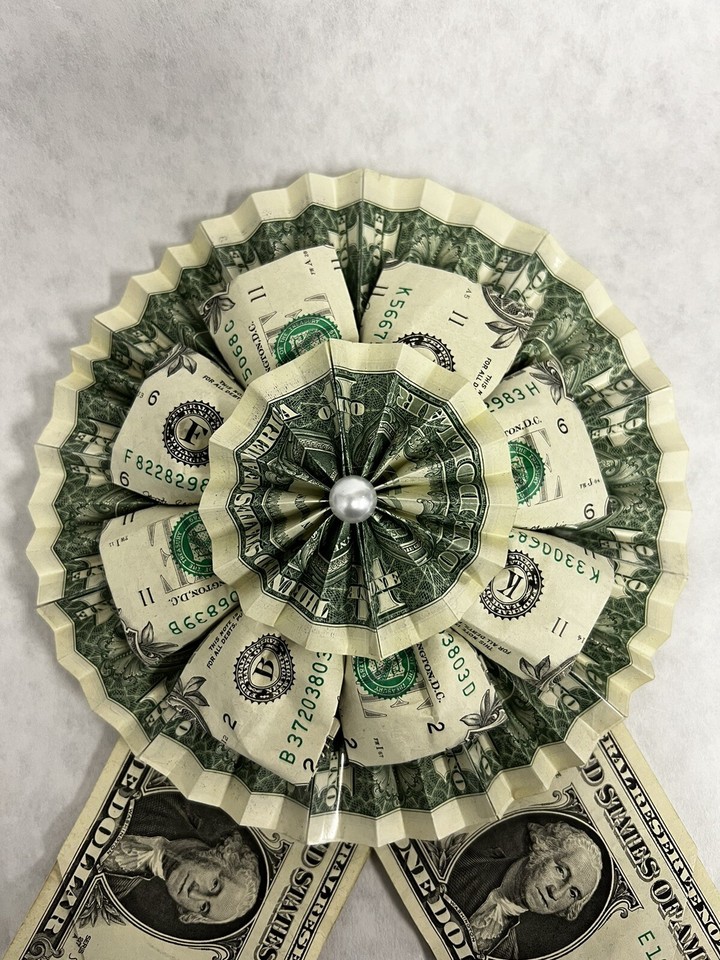 Money Rosette Origami- Graduation - Birthday - Celebration | eBay