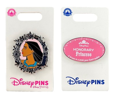 Disney Parks Pin Set - Pocahontas and Honorary Princess | eBay