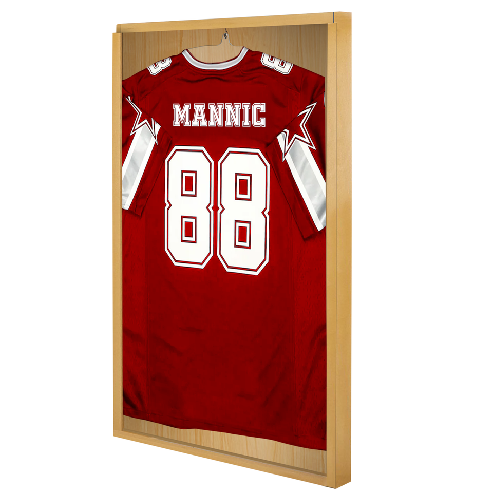Jersey Shadow Box, Jersey Display Case Black, Cherry, or Golden Oak | eBay
