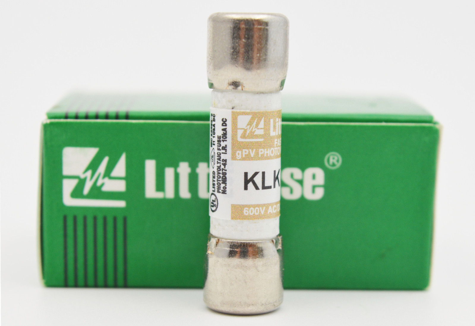 Littelfuse KLKD 9 (KLKD 9A) 9 Ampere (9A) Midget Fast Acting Fuse 600V ...