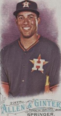 2016 Topps Allen & Ginter - Mini #197 George Springer for sale online ...