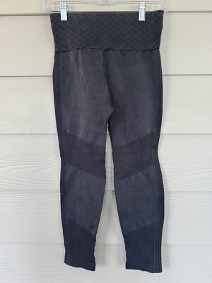 Savvi Seamless Costa Leggings Blue Grey Sz M | eBay