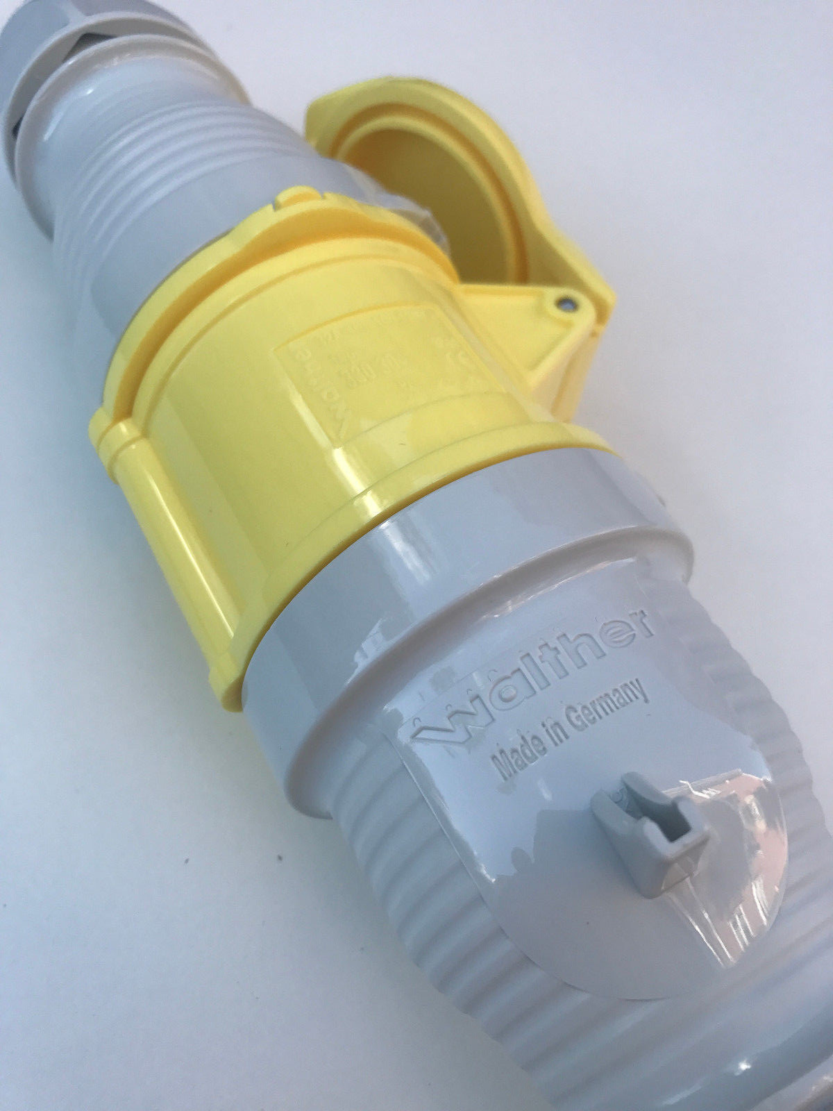 32 amp 4mm Yellow Site Extension Cable 110v 16a Transformer Lead Wire ...