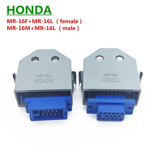1pcs HONDA MR-16F/MR-16M+MR-16L FANUC I/O Plug female/male Connector | eBay