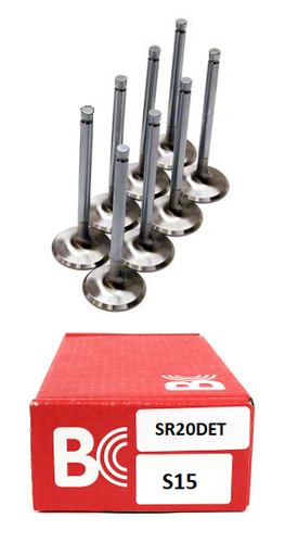 Brian Crower Stainless Steel Intake Valves x 8 - For Nissan S15 Silvia ...