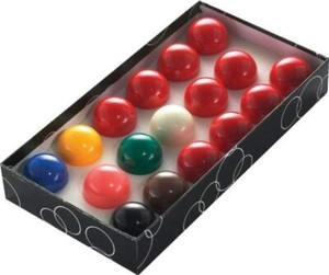 1 5/8" 17 BALL SNOOKER BALLS AVAILABLE WITH OR WITHOUT TRIANGLE | eBay
