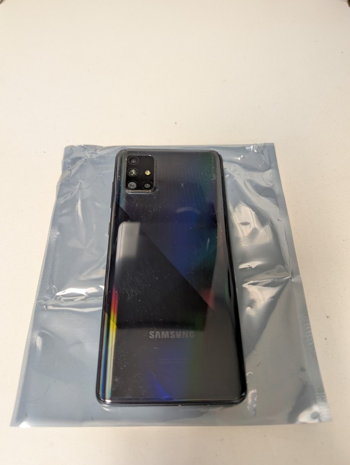 Samsung Galaxy A71 5G SM-A716V Unlocked 128GB Prism Cube Black Very ...
