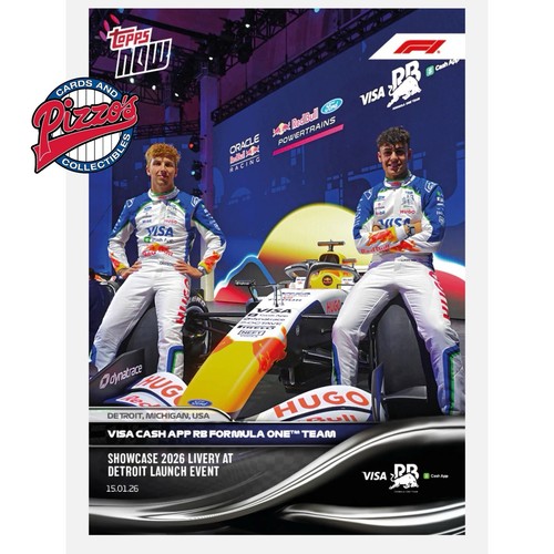Visa Cash App RB Formula One Team - 2026 Formula 1 F1 Topps NOW Card 2 ...