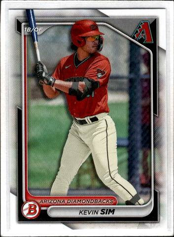 2024 Bowman Kevin Sim #BP-34 Diamondbacks | eBay