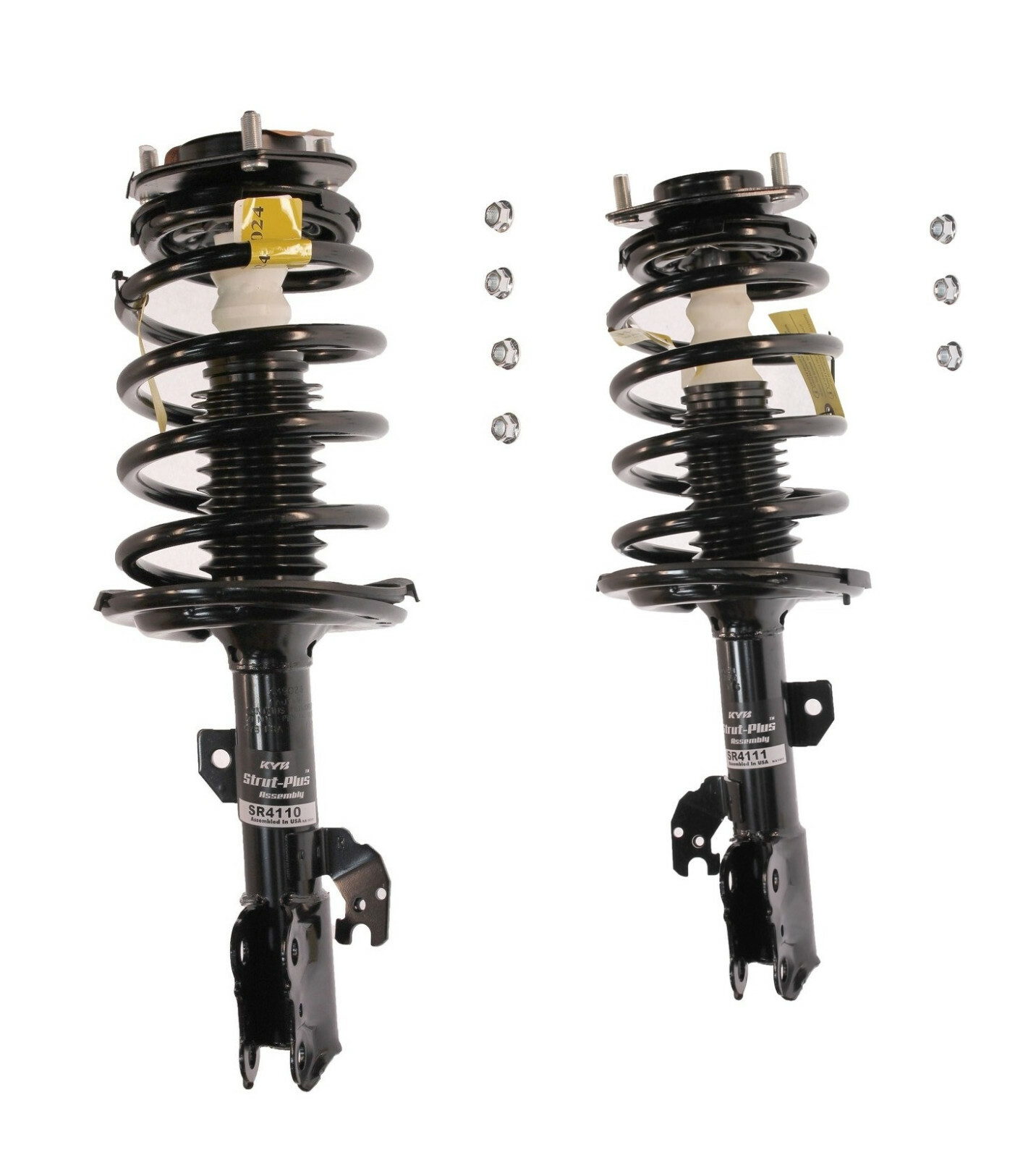 2 KYB Left+Right Front Shocks Struts Coil Springs for Toyota Camry LE ...