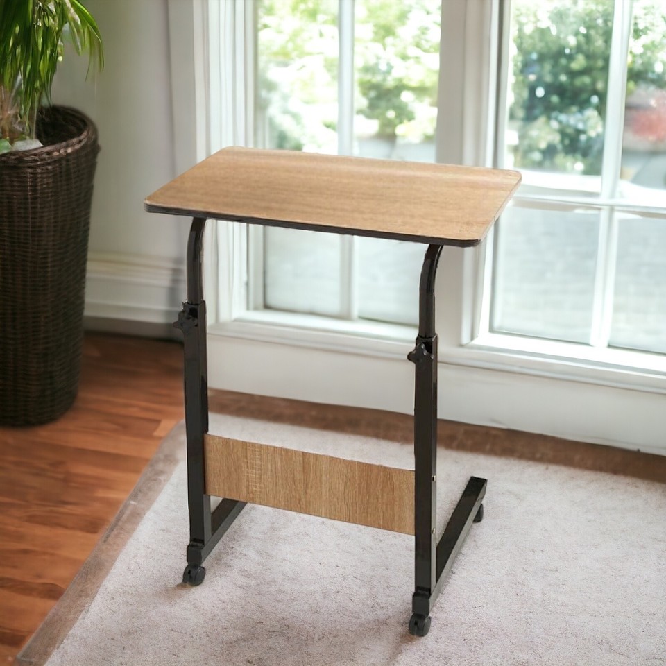 Adjustable Portable Laptop Desk Computer Table Sofa Bed Tray Folding ...