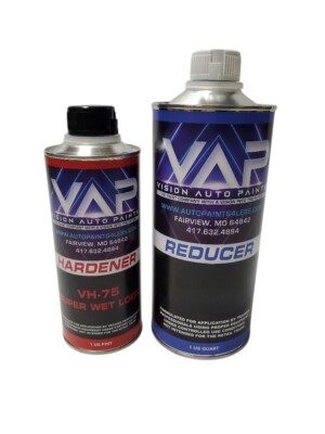 VR Series Acrylic Enamel Reducer Quart & VH-75 Acrylic Enamel Hardener ...