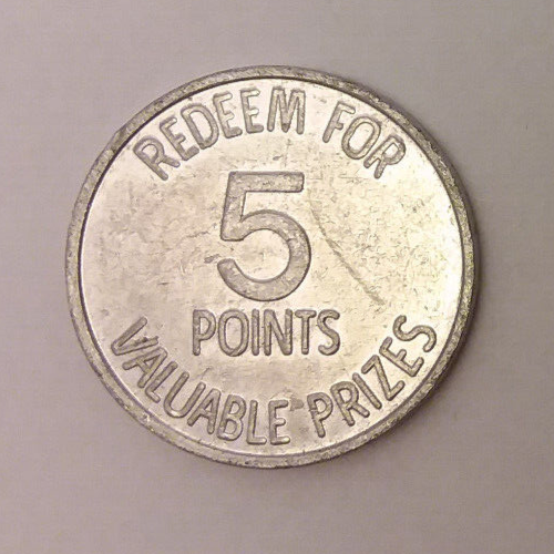 Joyland Arcade Pinellas Park, FL Aluminium 5 Points Prize Token 25mm | eBay