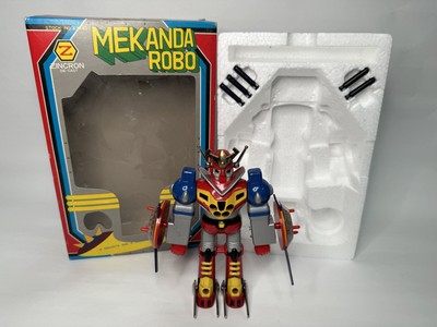 Vintage Robot Mechander Mekanda Robo in box Zincron Japan shogun ...