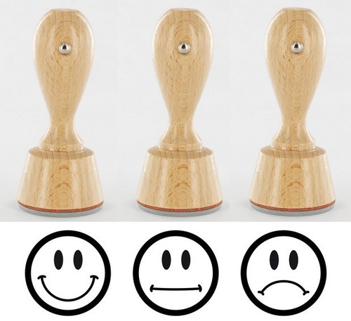 Smile Rubber Stamp, Motif Stamp, Smilestempel, Teacher Stamps Wooden ...