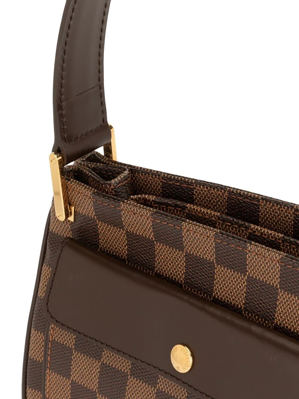 Louis Vuittons Damier Ebène Aubagne Handbag - Gem