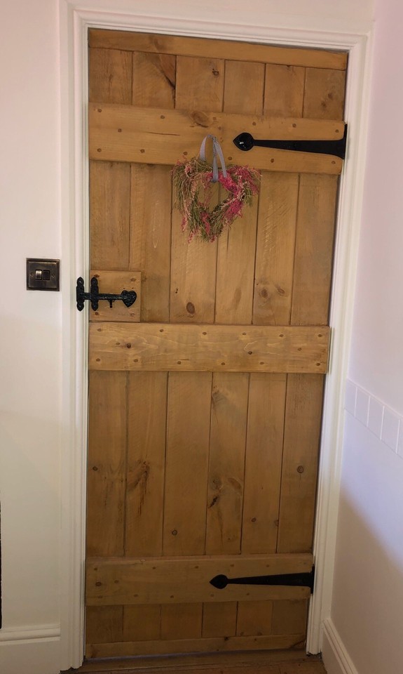 MADE TO MEASURE DOORS RUSTIC PLANK COTTAGE BARN STYLE DOORS TO ORDER | eBay