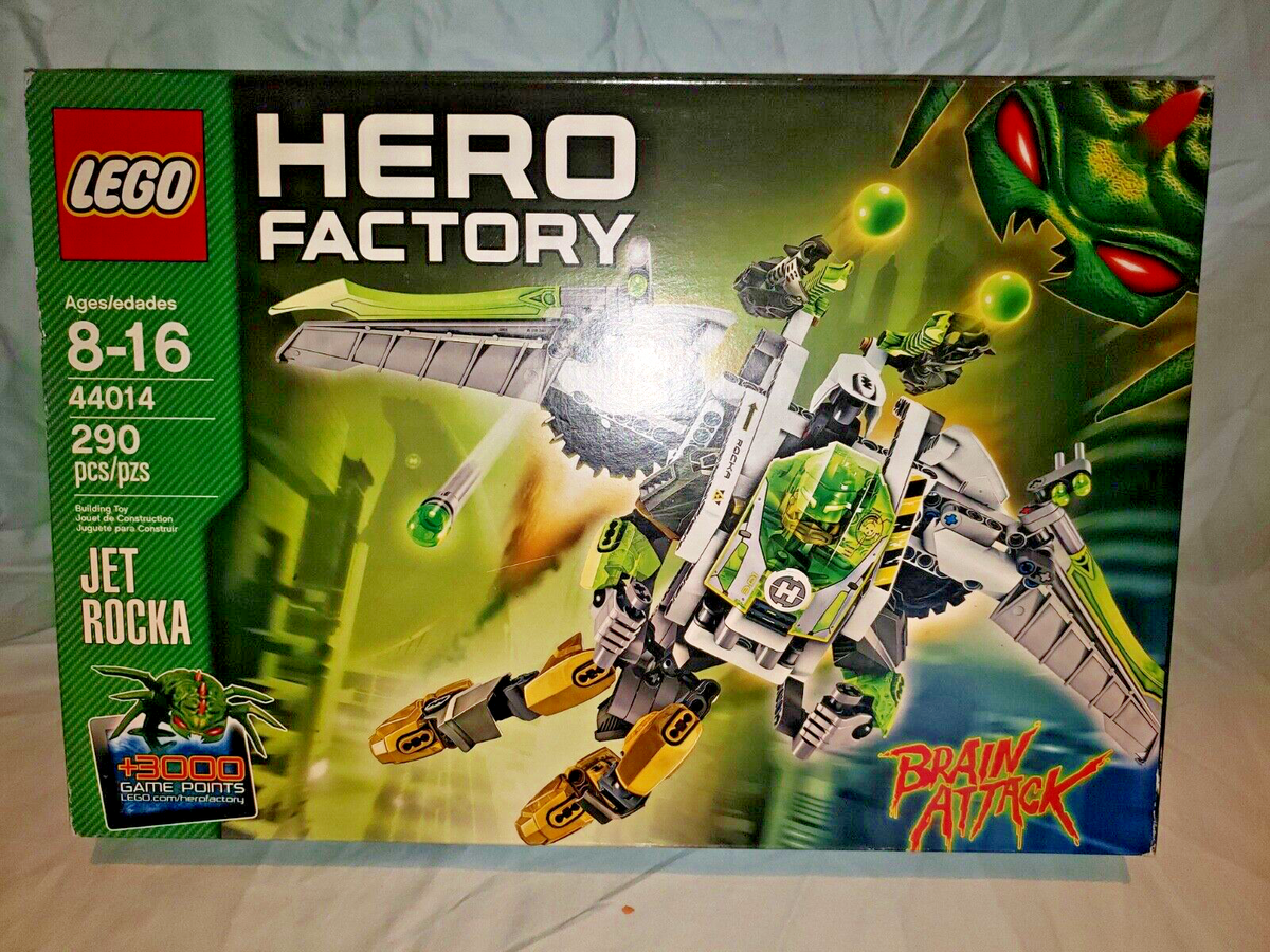 Lego Hero Factory Ataque Cerebral Jet Rocka