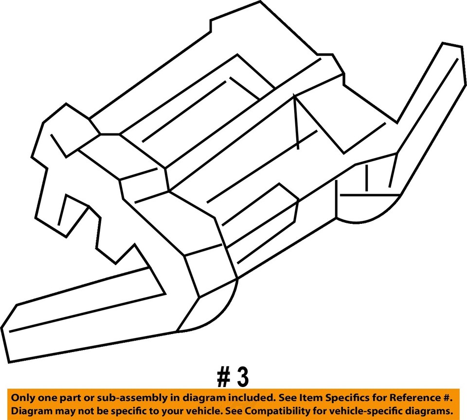 GM OEM 07-17 Caprice Roof Exterior Trim-Roof Molding Retainer 92207445 ...