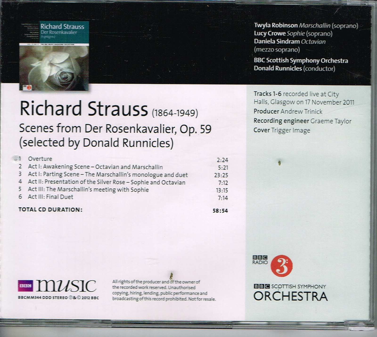 BBC Music Magazine CD Vol. 20 2011 - 2012 Issue | eBay UK