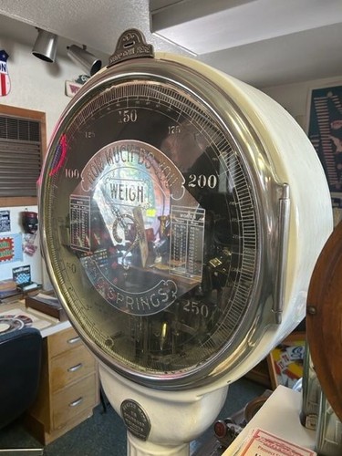 Vintage 1930's Watling Lollipop Penny Scale " How Much Do You Weigh" | eBay