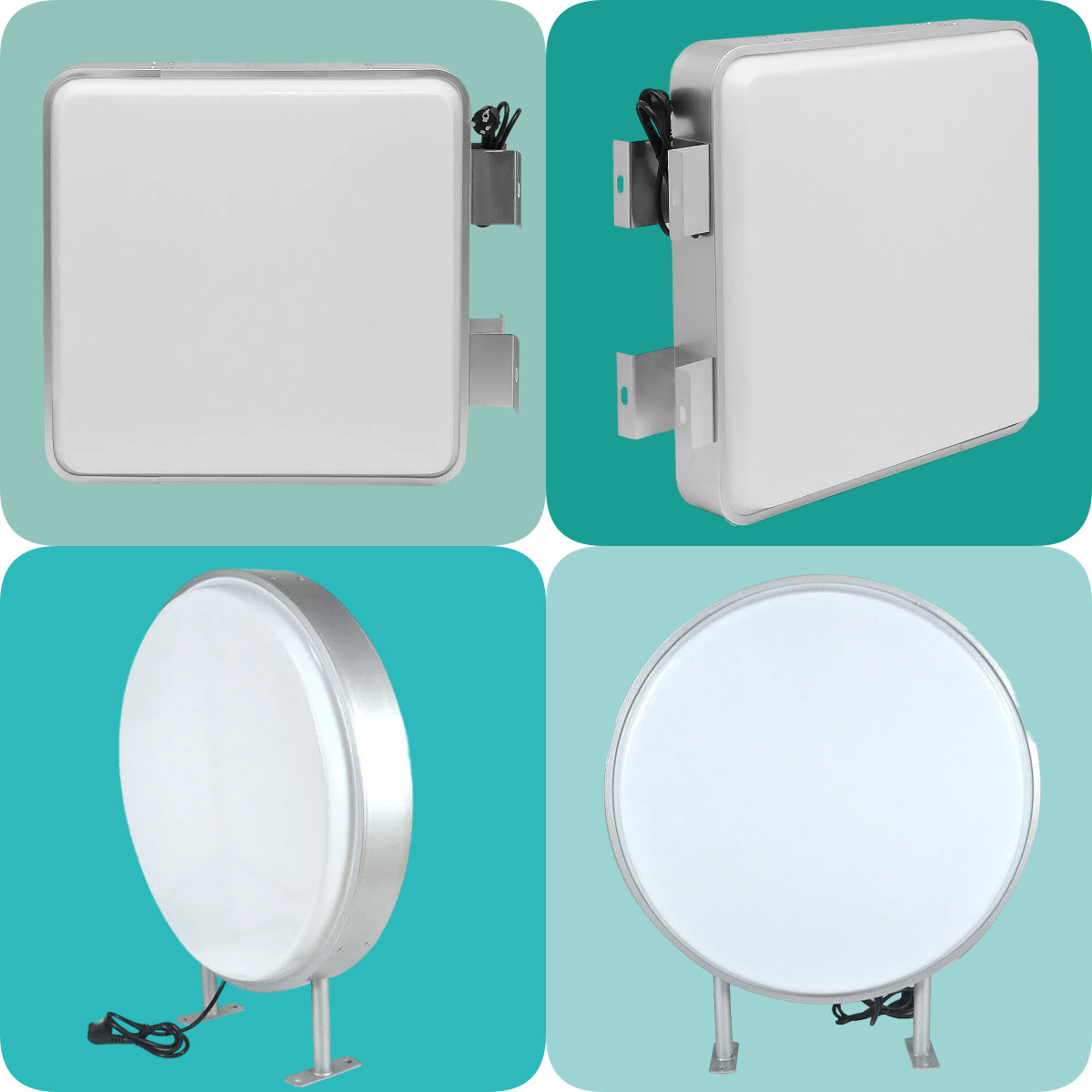 Projecting Led Light Boxes Rectangle LED Projection Lightbox