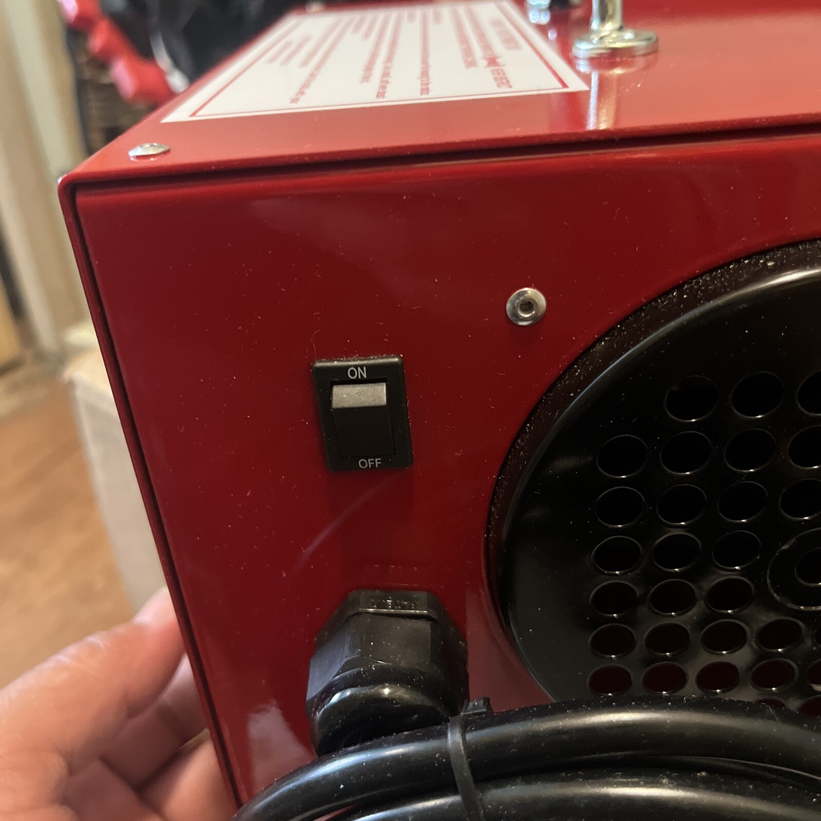 Big Red Shredder Bud Leaf Trimming Machine Vacuum Hand Trimmer EUC ...