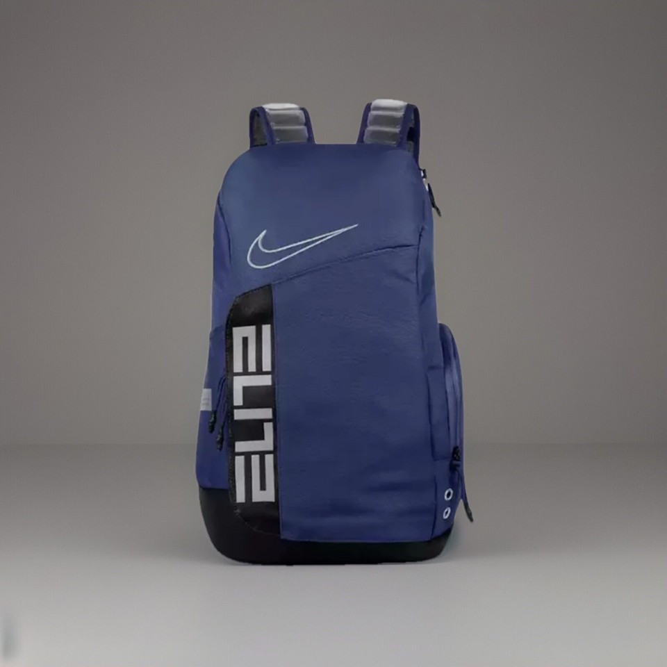 NIKE ELITE PRO BACKPACK BLUE AND BLACK | eBay