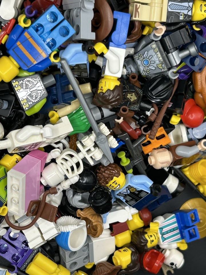HUGE Lego Misc. Minifigures, Parts, & Accessories Lot (2+ Lbs.) | eBay