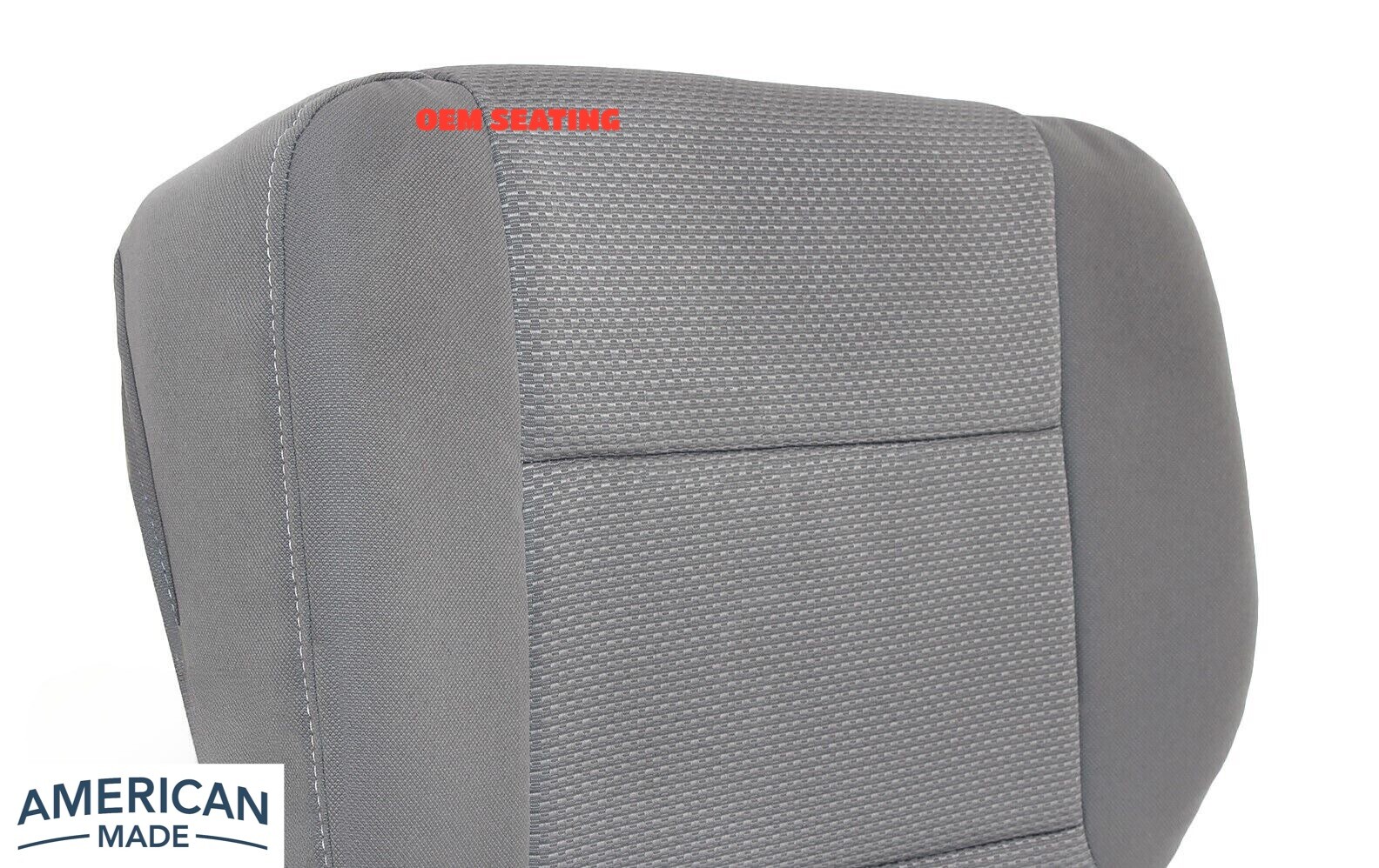 Driver Bottom Gray Cloth Seat Cover 2015 2016 2017 Chevy Silverado LS ...
