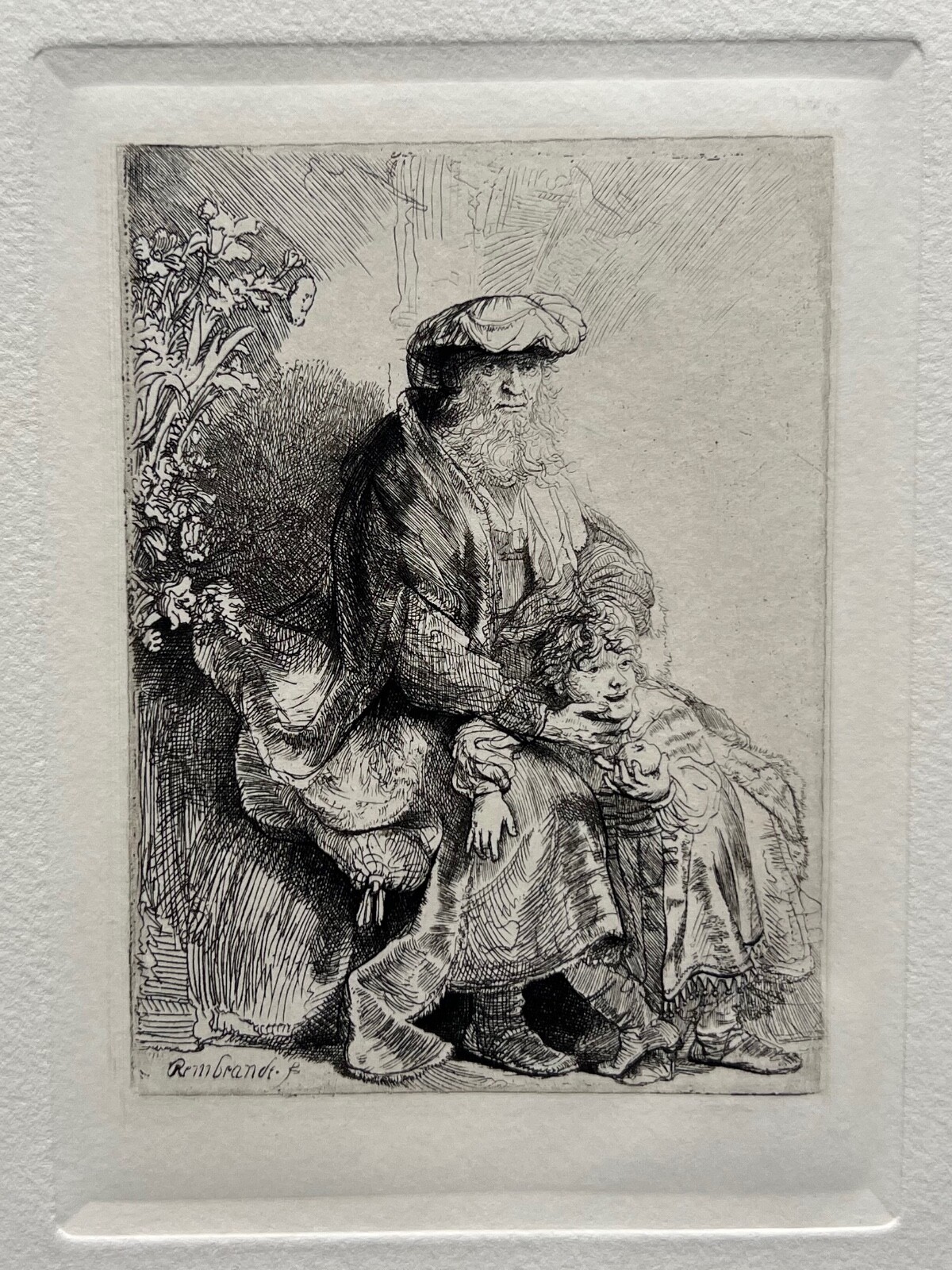 Rembrandt Etching