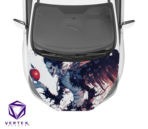 Death Note Ryuk Anime Hood Wrap Weatherproof Vinyl Decal 50X60 1-YR ...