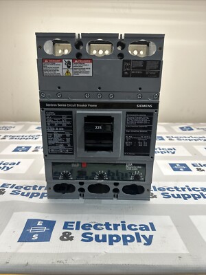 HJD63F400 Siemens 3 Pole 600V 65K@480 W 225A Trip Unit | eBay
