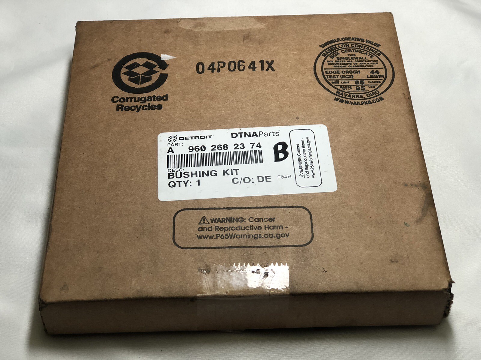 Genuine Detroit Diesel DDE A9602682374 Bushing Kit for sale online | eBay