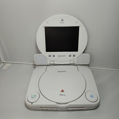 Sony PSone Console With LCD Screen For Parts Or Repair, As Is - Read ...