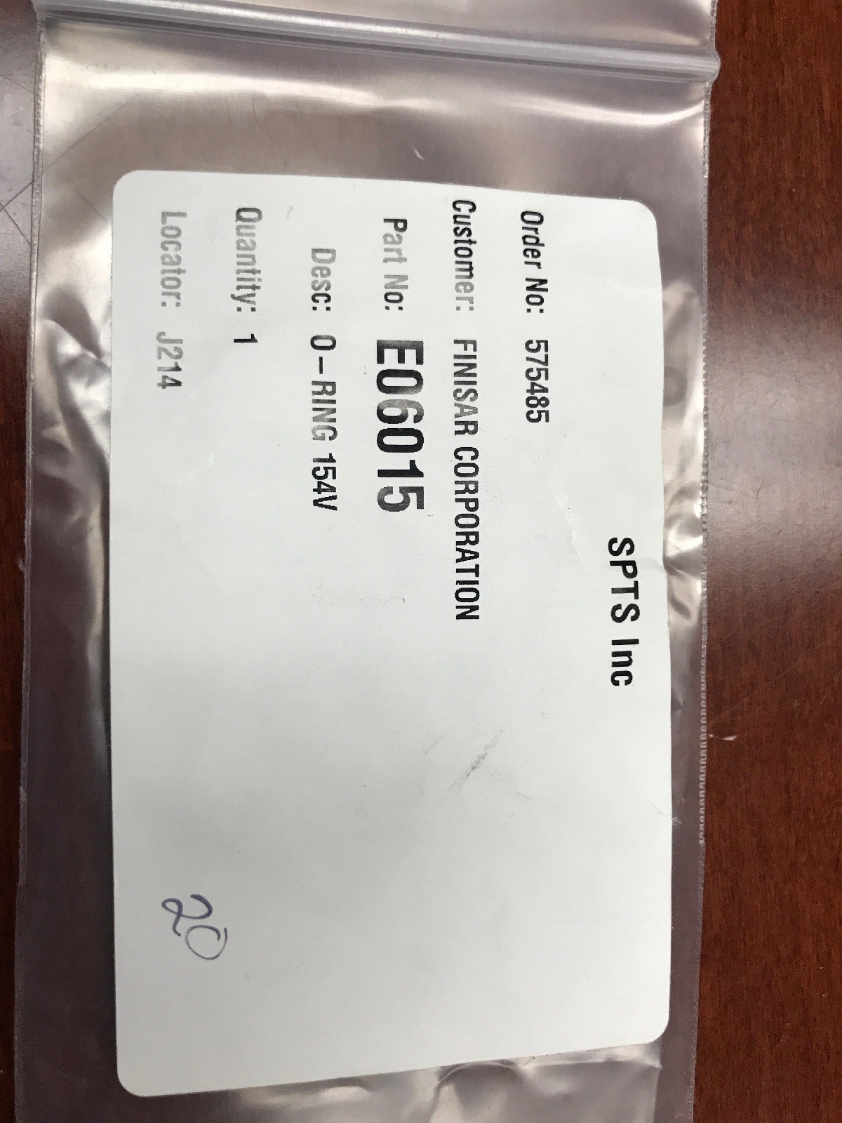 SPTS Inc E06015 O-ring 154V For STS ICP | eBay