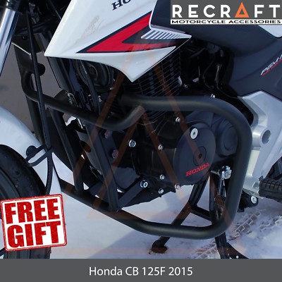 Honda CB125F 2015- Crash Bars Engine Guard Frame Protector + GIFT | eBay