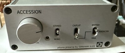 Graham Slee Accession Moving Magnet Phono Stage Including PSU1 Enigma ...