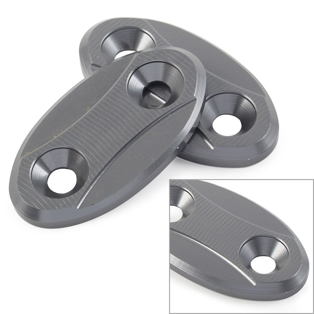 Rearview Mirror Block Off Base Plates Cover Fit BMW S1000RR 2009-2018 ...