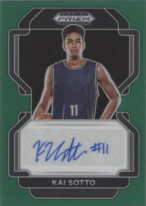 2022-23 Panini Prizm Draft Picks - Draft Picks Autographs Kai Sotto #DP ...