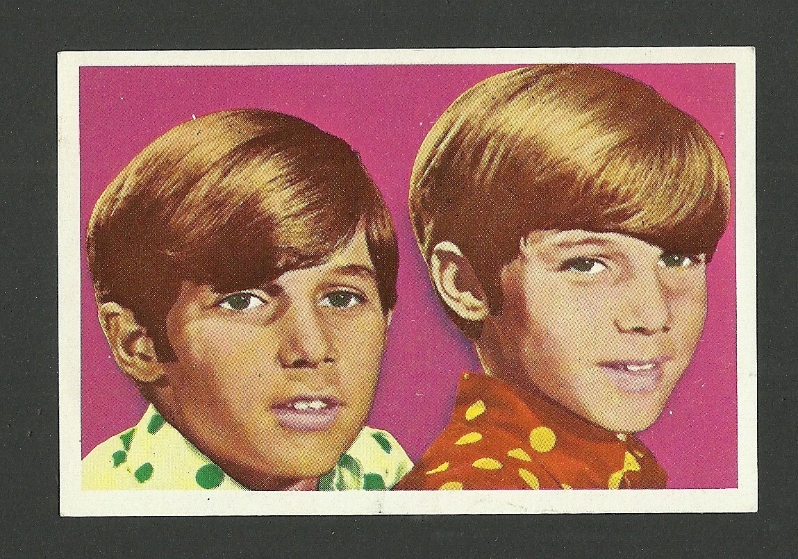 The Monroes Keith & Kevin Schultz Vintage 1967 Spanish TV Card | eBay