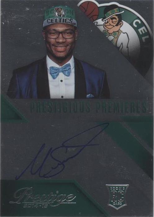 2014-15 Panini Prestige - Prestigious Premieres Signatures Marcus Smart ...