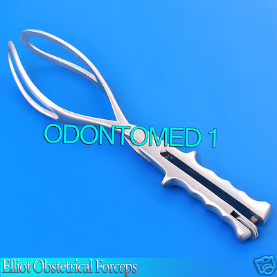Elliot Obstetrical Forceps 38cm Gynecology Instruments | eBay