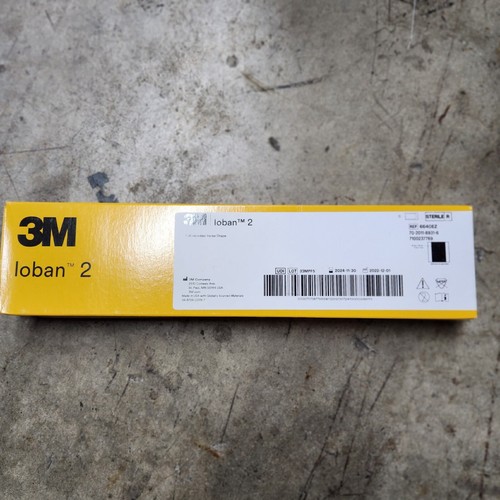 3M Loban 2 6640EZ Antimicrobial Incise Drape 13" x 13" Exp.2024/11 Box ...