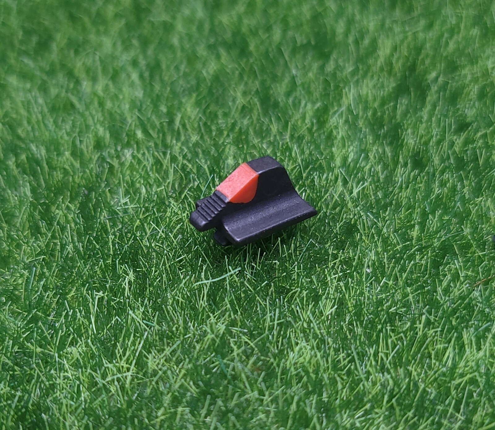 Ruger GP100 OEM Steel Front Sight Serrated Blade w/ Red Insert - 90074 ...