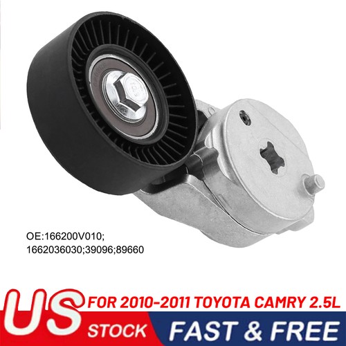 Belt Tensioner Assembly Pulley W/ Fit for 2010-11 Camry Toyota 2.5L ...