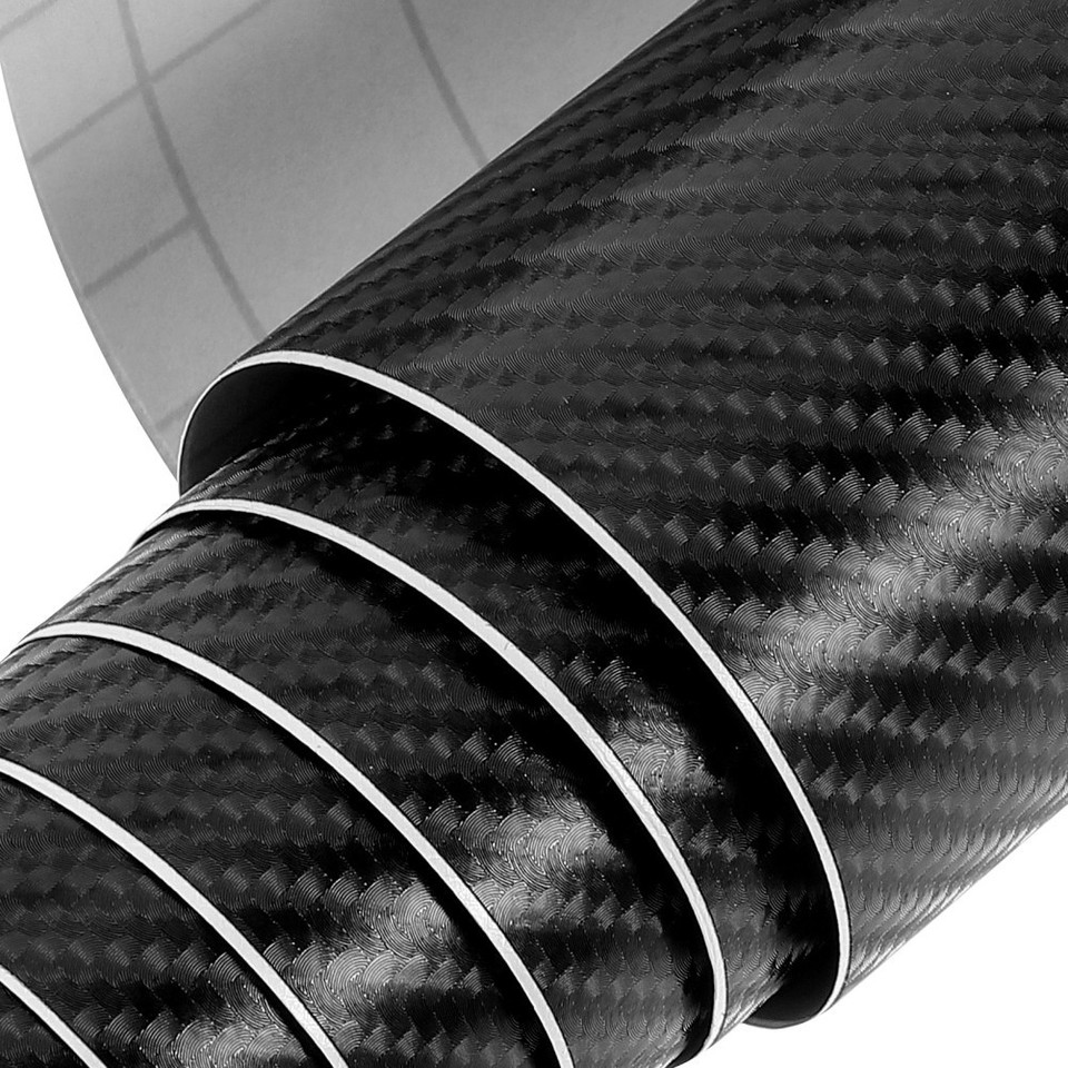 PVC Carbon Fiber Vinyl Wrap Automotive Sticker Decal 200 00 X 30 00 X 0 ...