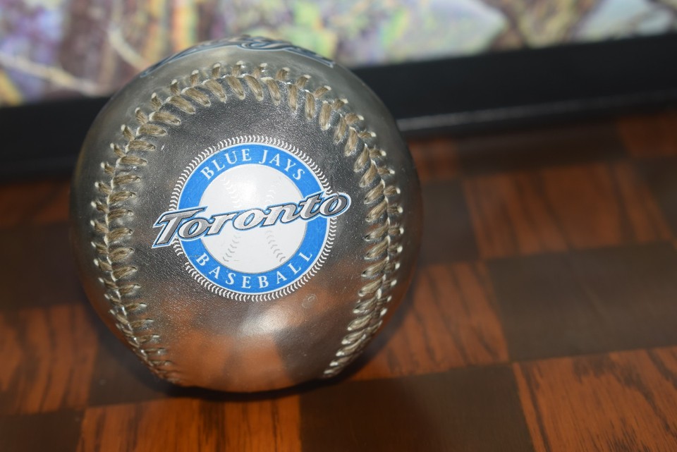 Toronto Blue Jays Limited Edition Silver Baseball Ball - RARE | eBay